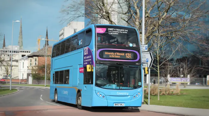 National Express Coventry defies national trend