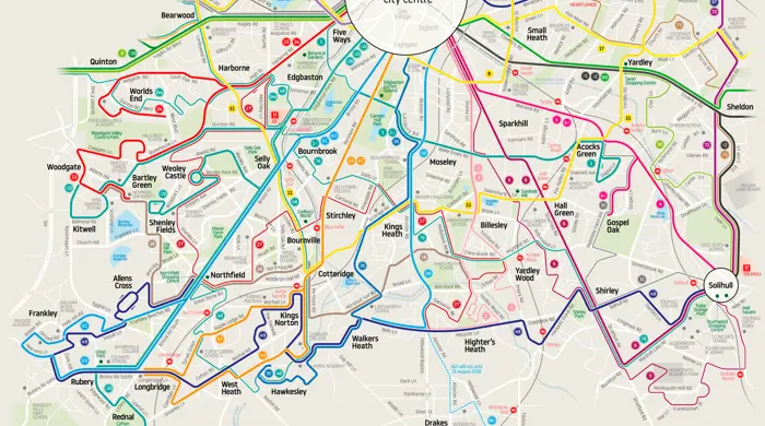 South Birmingham bus routes are changing