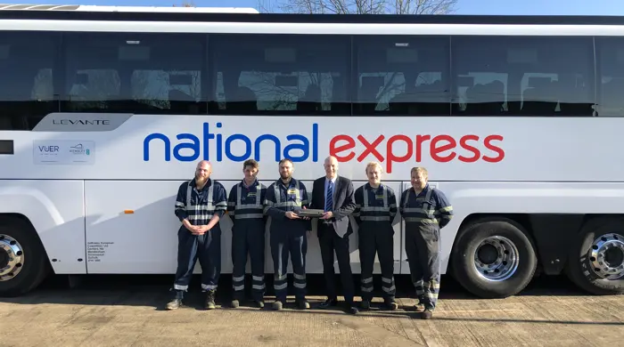 East Anglian coach operator retains its gold status with National Express